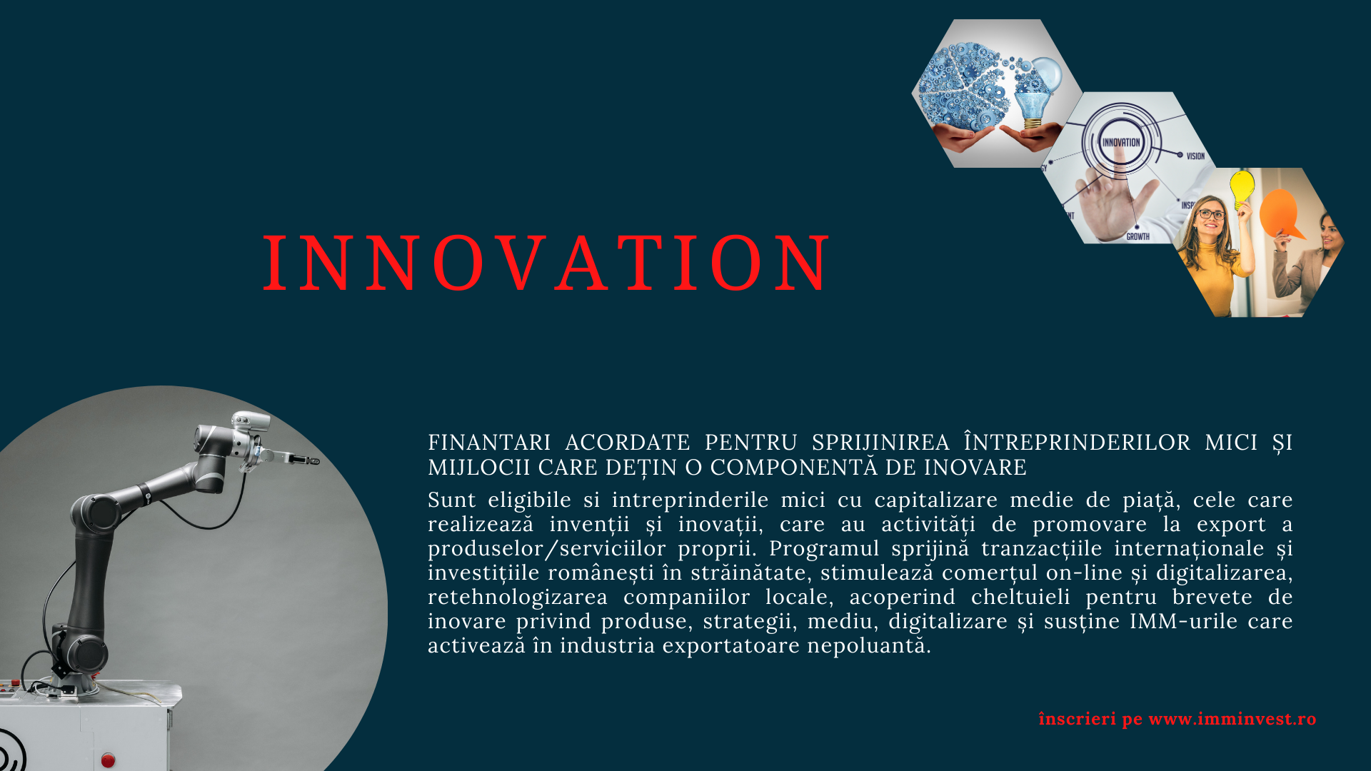 Programul INNOVATION | FRC